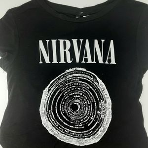 H&M | Tops | Nirvana Tee Shirt Size Xs | Poshmark